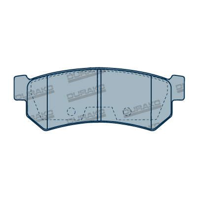 Pastilla de Freno Chevrolet Optra (03-13) Posterior – Durako