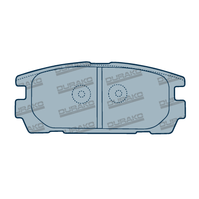 Pastilla de Freno Hyundai Terracan (01-07) Posterior – Durako