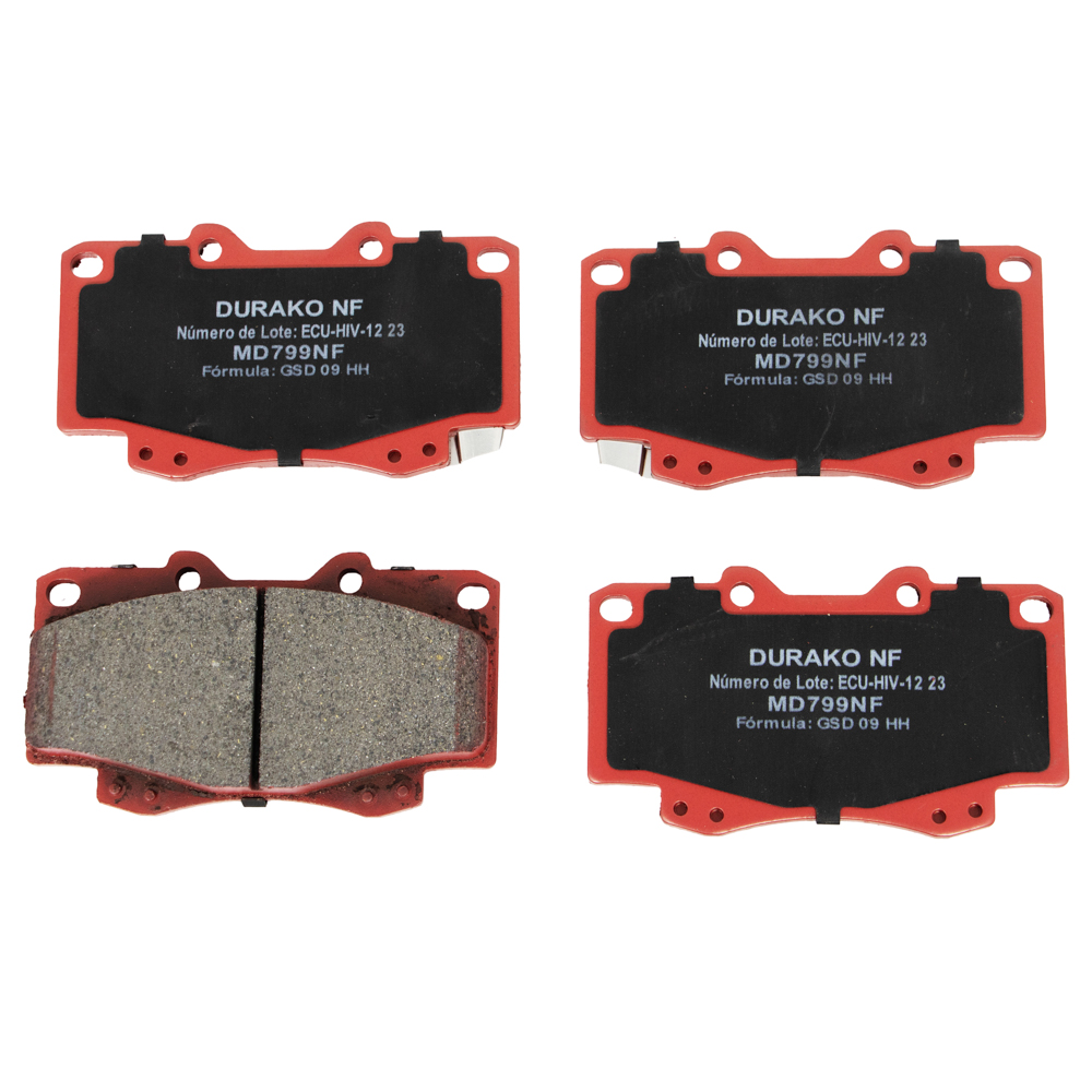 Pastilla de Freno Toyota Hilux 2.5 4×2 (07-10) Diesel Delantera – Durako